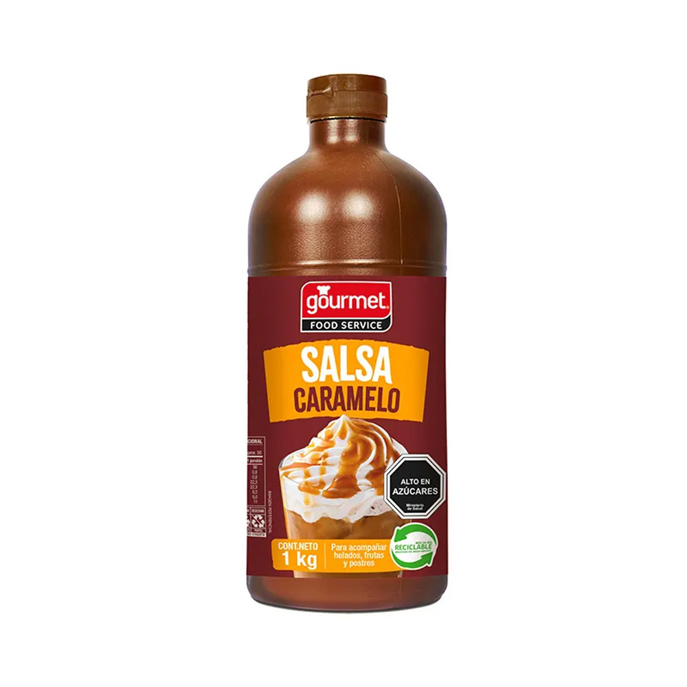 Salsa De Caramelo Marca Gourmet (1 Lt) – Socofood